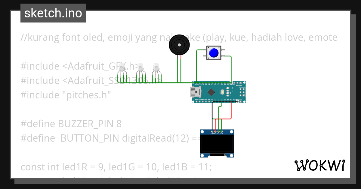 HBD - Wokwi ESP32, STM32, Arduino Simulator