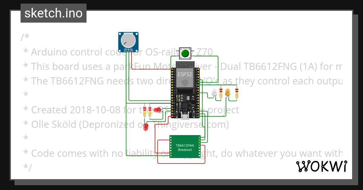 Wokwi - Online ESP32, STM32, Arduino Simulator