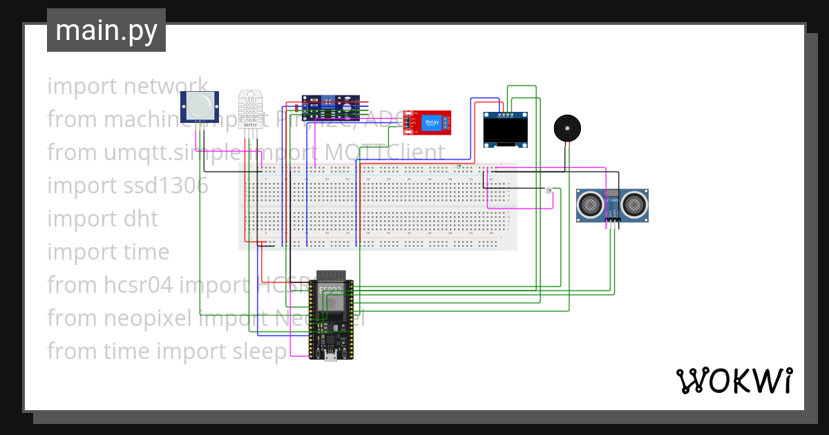 projet - Wokwi ESP32, STM32, Arduino Simulator