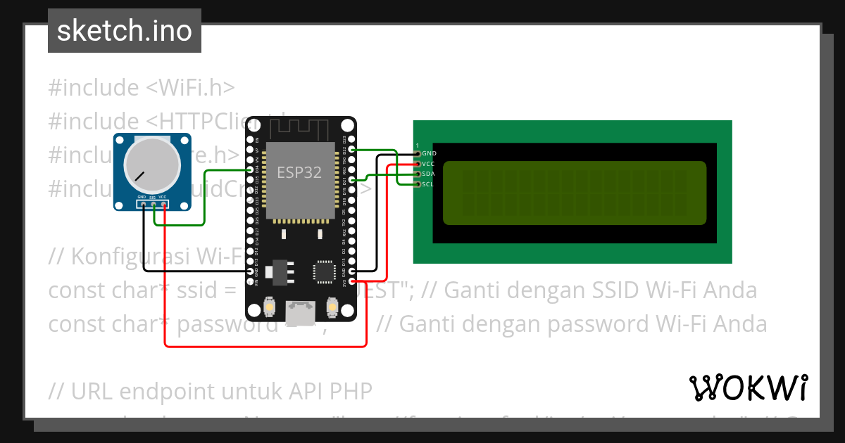 Wokwi - Online ESP32, STM32, Arduino Simulator