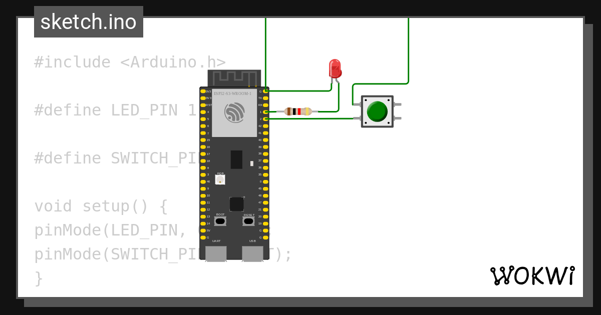 Esp32blink Wokwi Esp32 Stm32 Arduino Simulator 1682