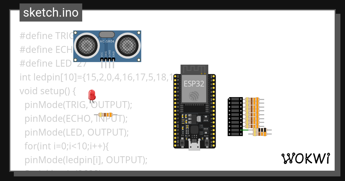 12 - Wokwi ESP32, STM32, Arduino Simulator