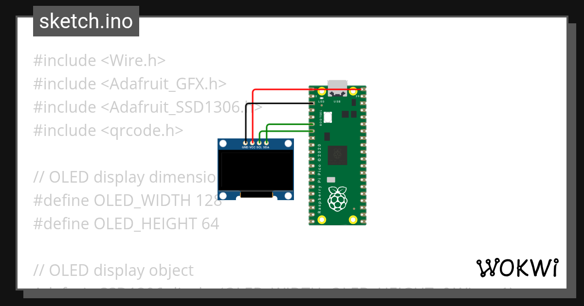 qr code - Wokwi ESP32, STM32, Arduino Simulator