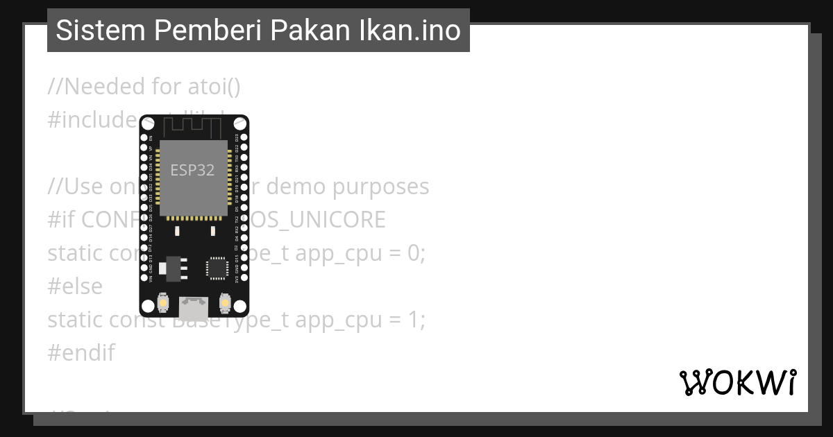 Wokwi - Online ESP32, STM32, Arduino Simulator
