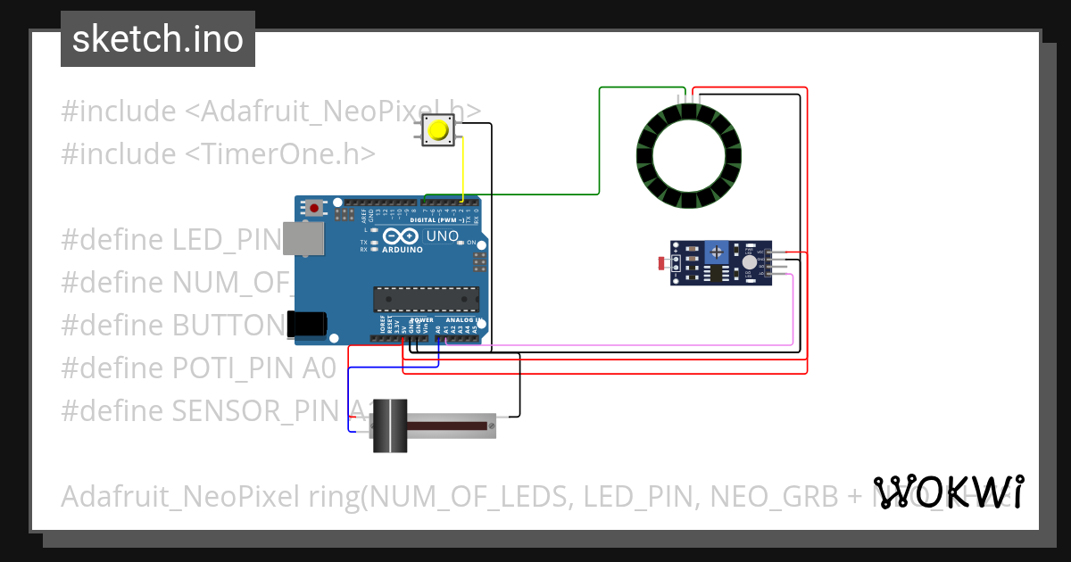 Labor 4 - Wokwi ESP32, STM32, Arduino Simulator