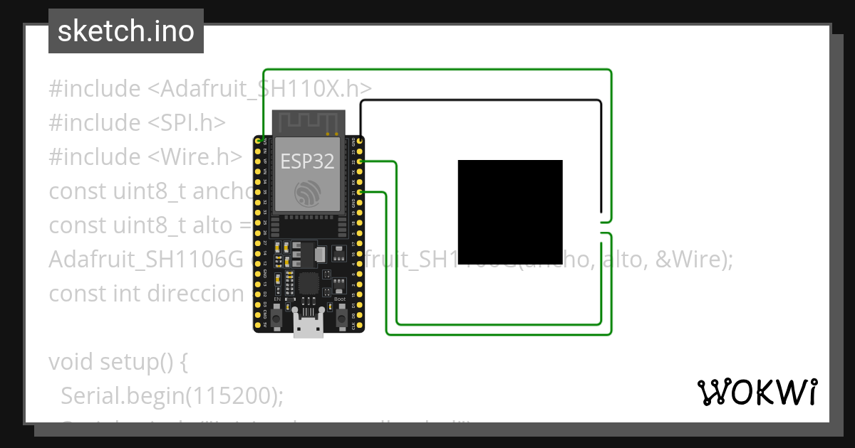 esp32 y wing - Wokwi ESP32, STM32, Arduino Simulator