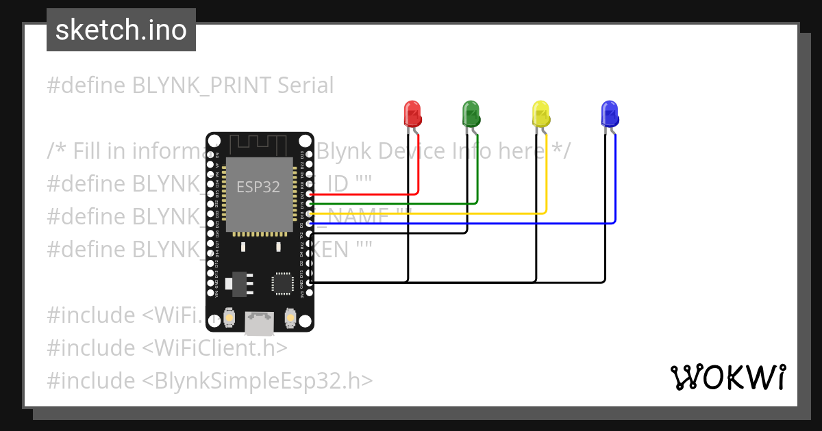 Wokwi - Online ESP32, STM32, Arduino Simulator