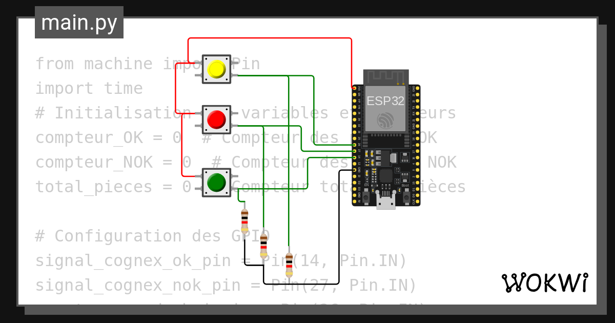Controle Wokwi Esp32 Stm32 Arduino Simulator