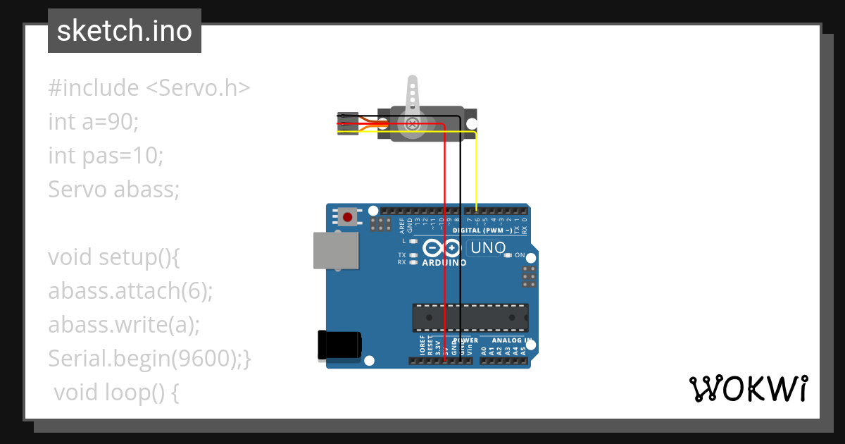Servo Abass Wokwi Esp32 Stm32 Arduino Simulator 1509