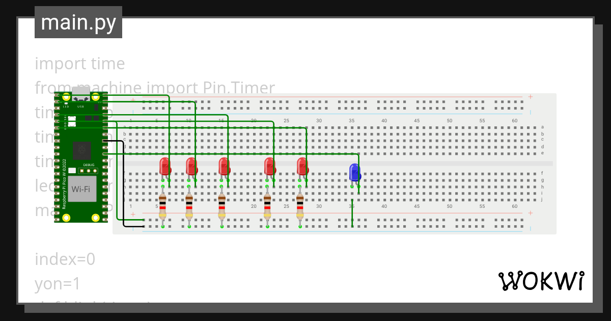 Wokwi - Online ESP32, STM32, Arduino Simulator