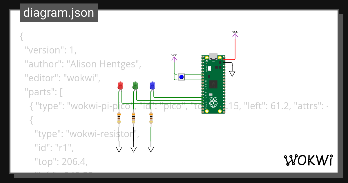 PiscaLed - Wokwi ESP32, STM32, Arduino Simulator