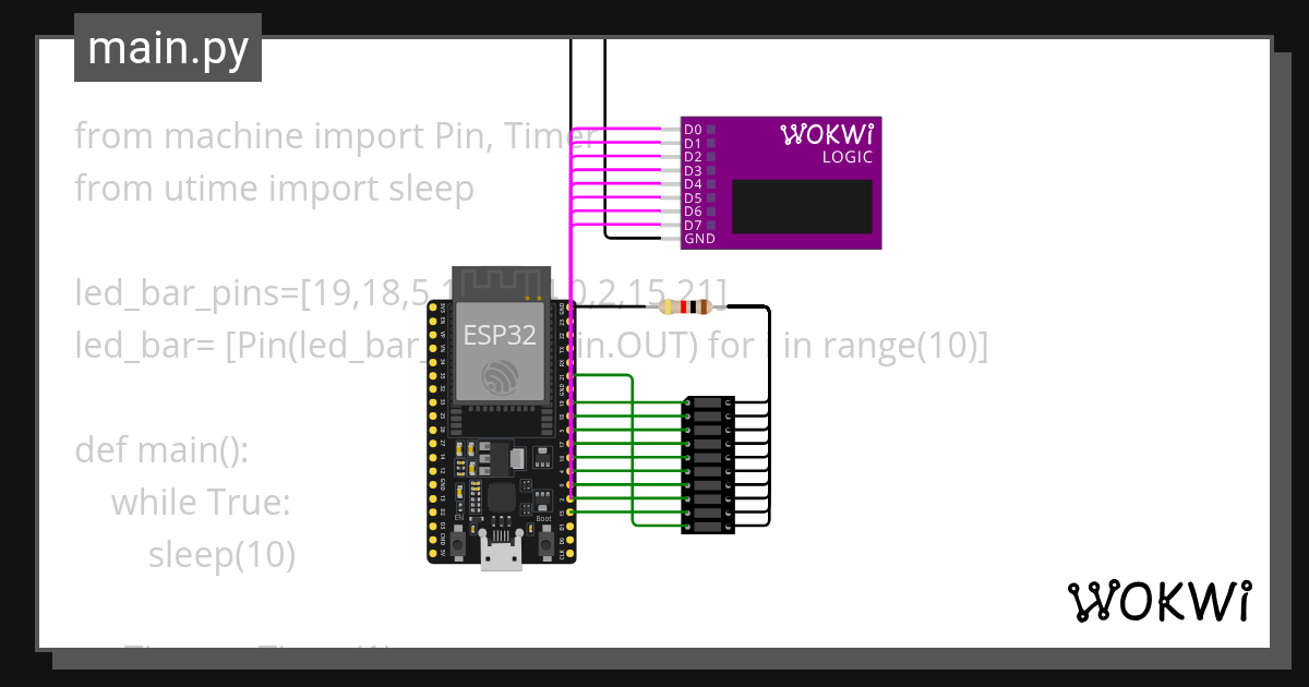 Lab3part A Exercise Wokwi Esp32 Stm32 Arduino Simulator 8378