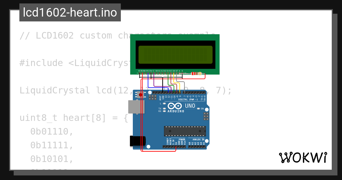 Lcd1602 O Copy Wokwi Esp32 Stm32 Arduino Simulator 2924