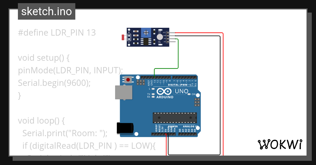 Light - Wokwi ESP32, STM32, Arduino Simulator