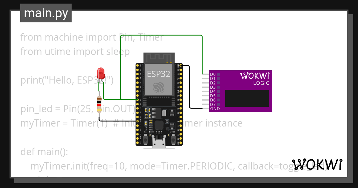 Wokwi - Online ESP32, STM32, Arduino Simulator