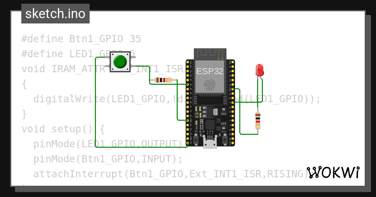 Switchinterupt Wokwi Esp32 Stm32 Arduino Simulator 0084