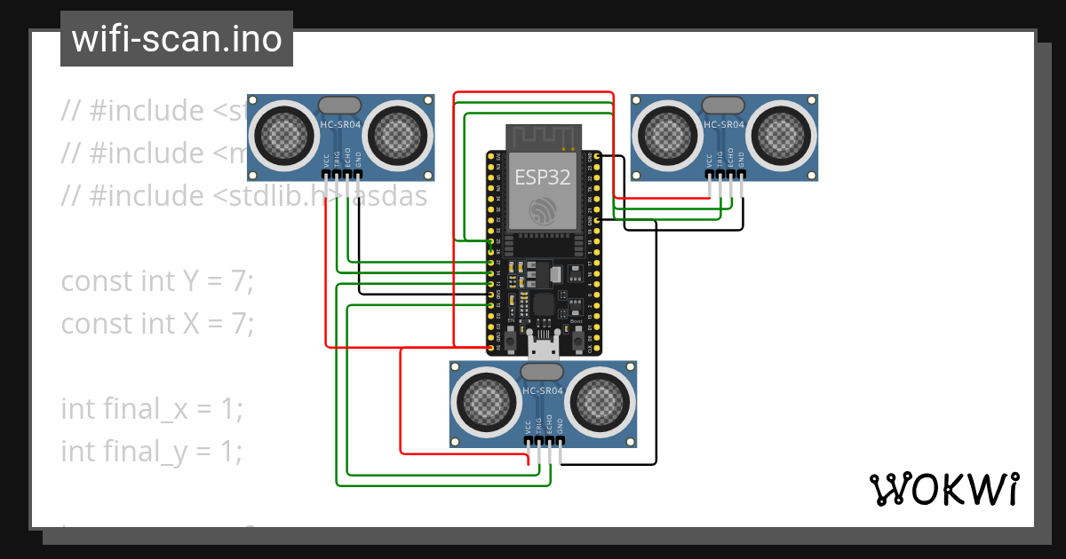 Mapping - Wokwi ESP32, STM32, Arduino Simulator