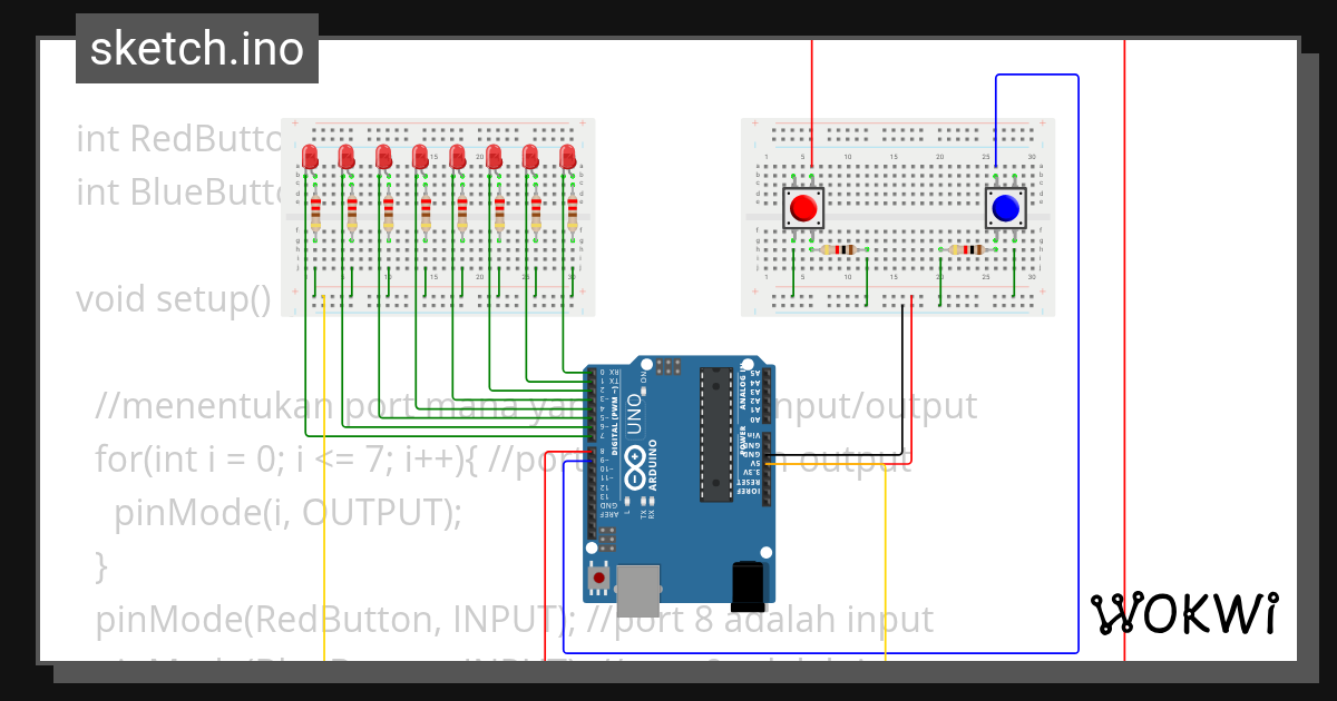 ALP COA - Wokwi ESP32, STM32, Arduino Simulator