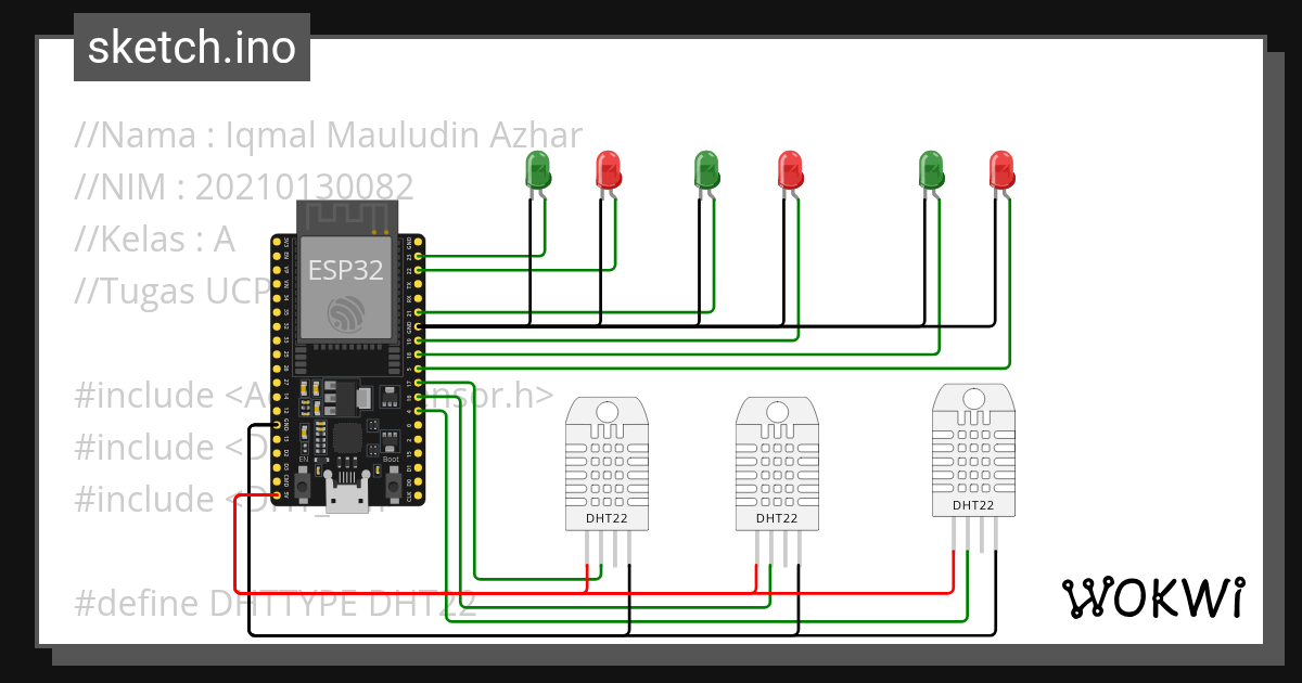 Wokwi - Online ESP32, STM32, Arduino Simulator