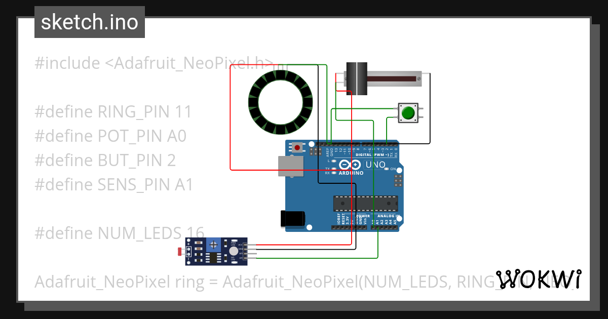 TINF Lab 4 - Wokwi ESP32, STM32, Arduino Simulator