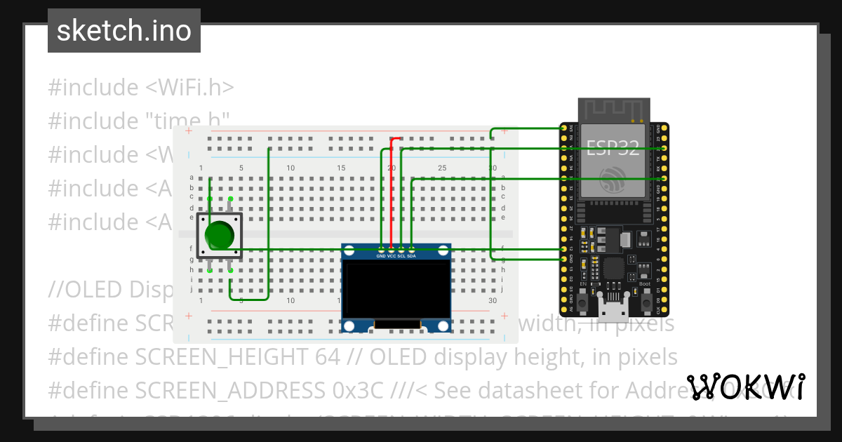 AD - Wokwi ESP32, STM32, Arduino Simulator