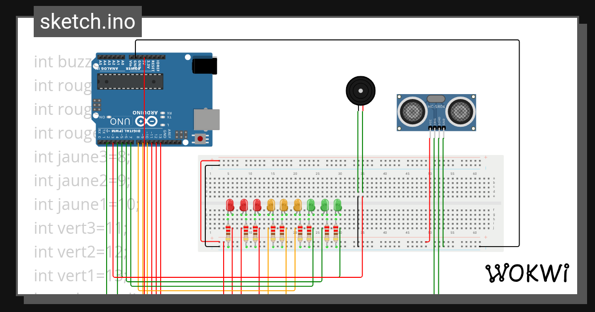 distance Copy2 - Wokwi ESP32, STM32, Arduino Simulator