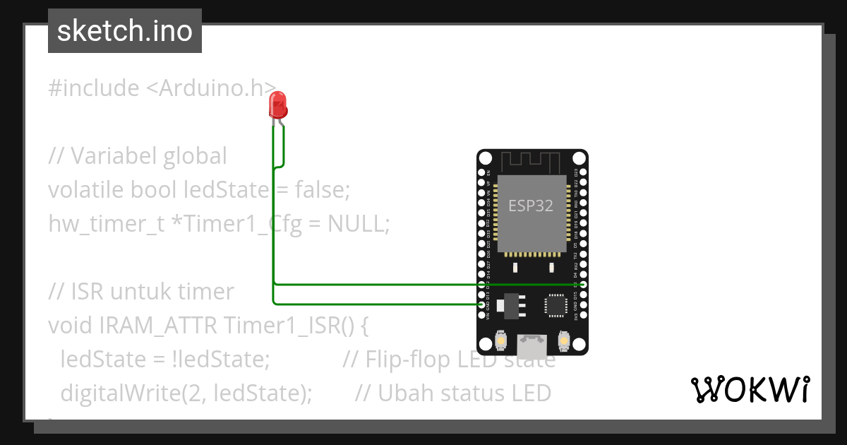 Rifqi Fauzan 19 Wokwi Esp32 Stm32 Arduino Simulator 