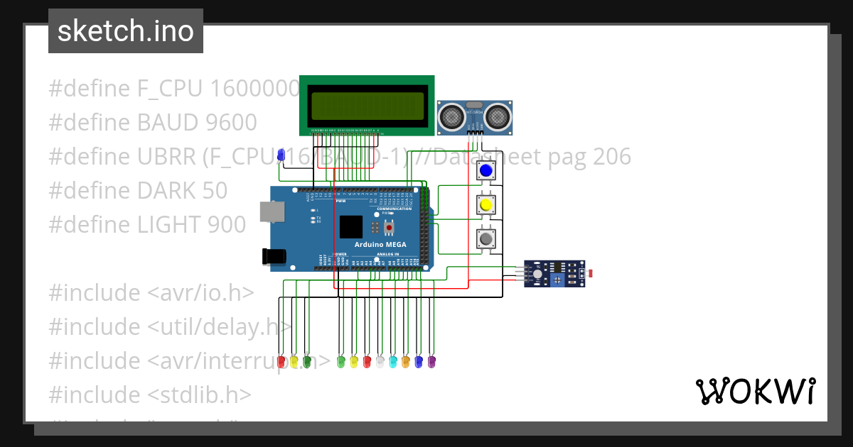 PROIECT CIP - Wokwi ESP32, STM32, Arduino Simulator