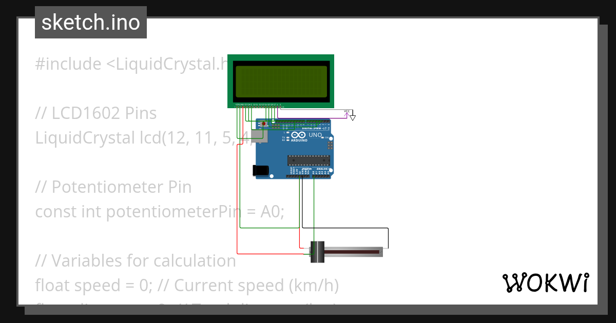 Car Project - Wokwi ESP32, STM32, Arduino Simulator