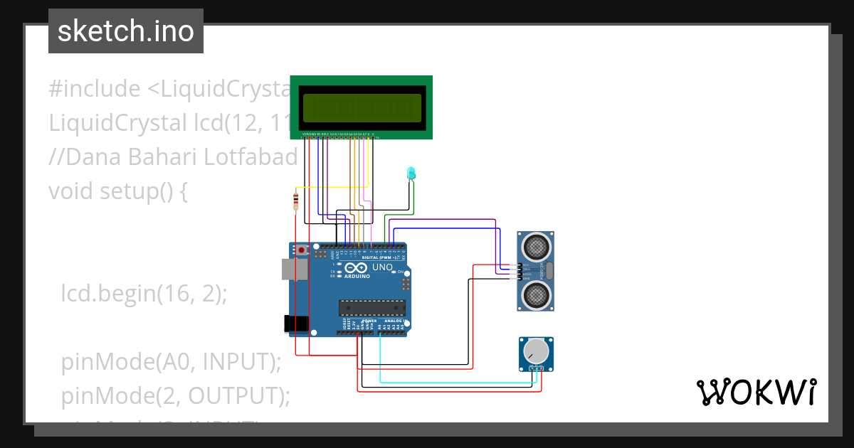 Dana Arduino - Wokwi ESP32, STM32, Arduino Simulator