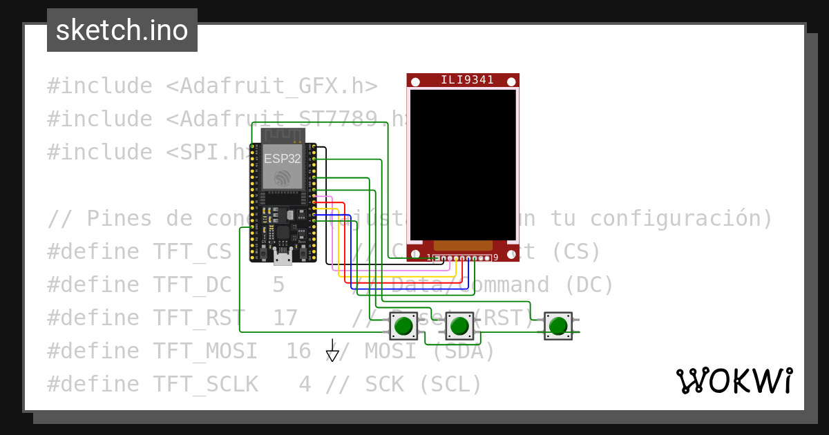 Tetris Wokwi Esp32 Stm32 Arduino Simulator 2666