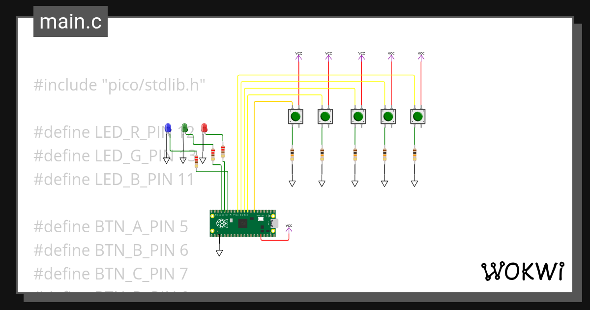 EXEMPLO_2_SWICTH_CASE - Wokwi ESP32, STM32, Arduino Simulator