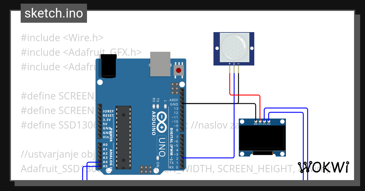 Lcd Zaslon Senzor Wokwi Esp32 Stm32 Arduino Simulator 
