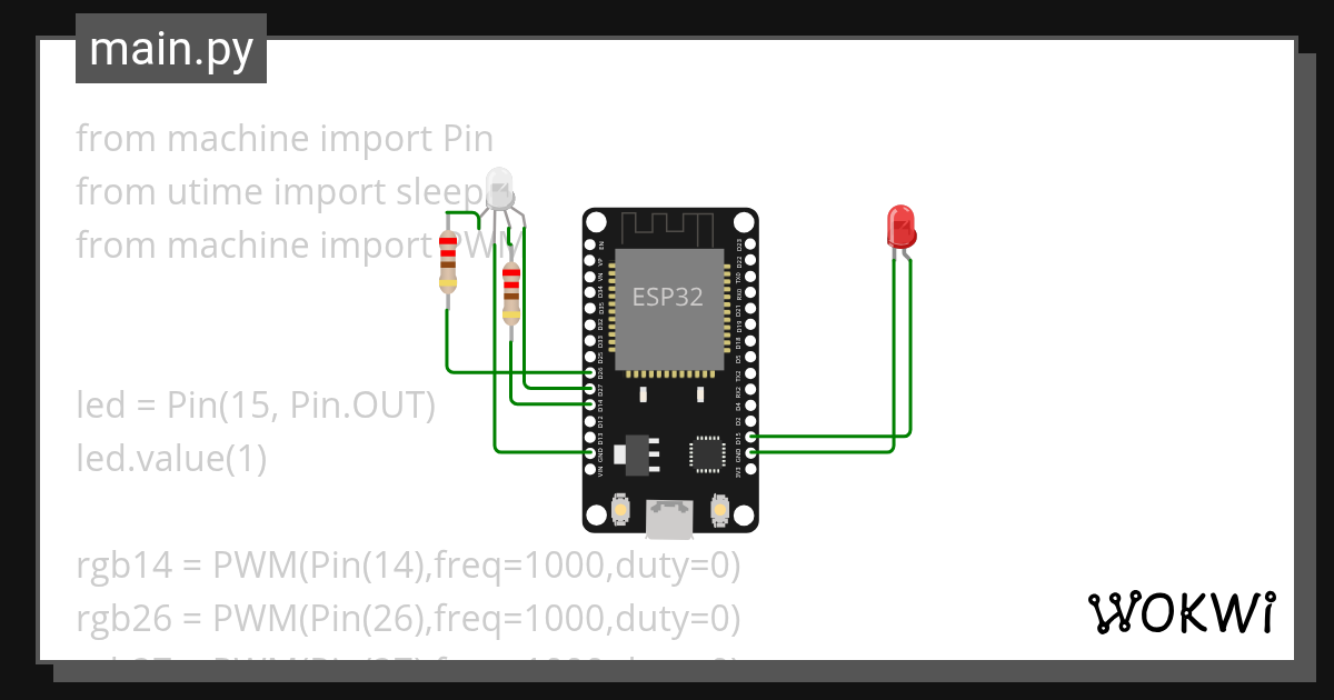 Wokwi - Online ESP32, STM32, Arduino Simulator