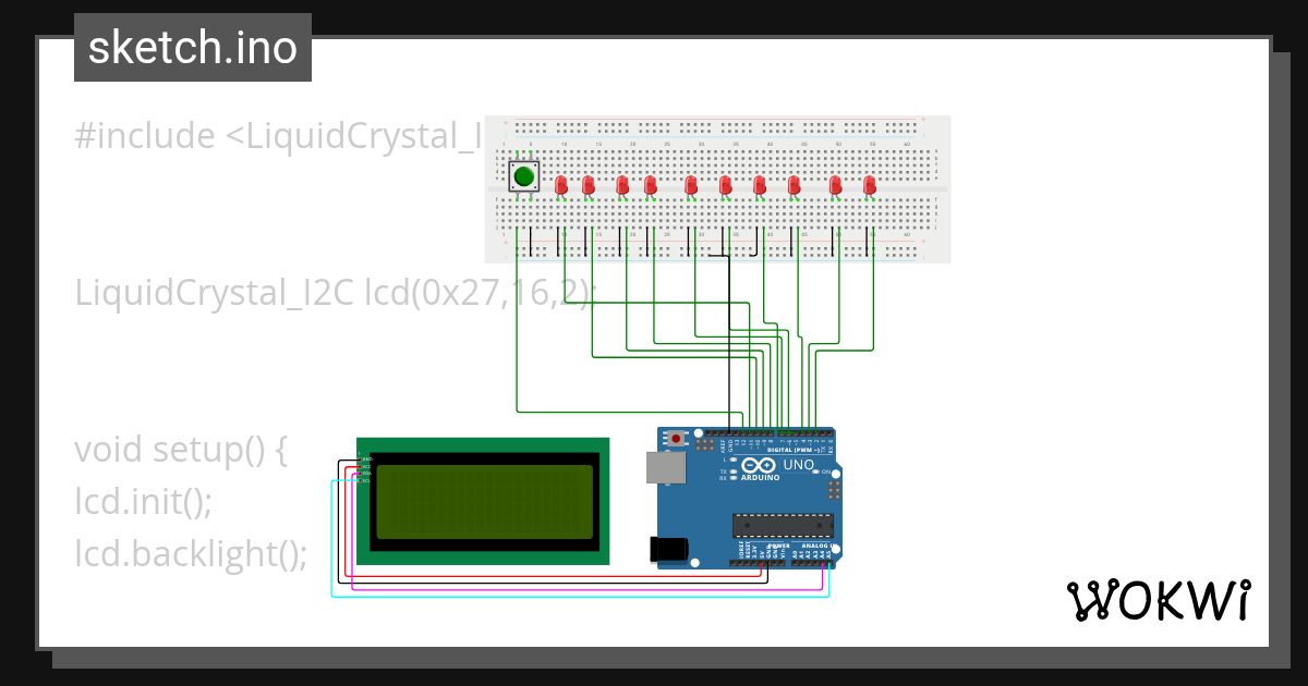prj13 lcd - Wokwi ESP32, STM32, Arduino Simulator