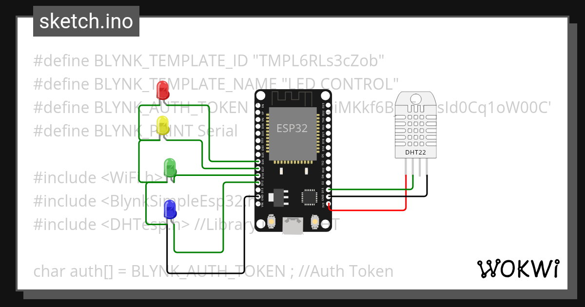Wokwi - Online ESP32, STM32, Arduino Simulator