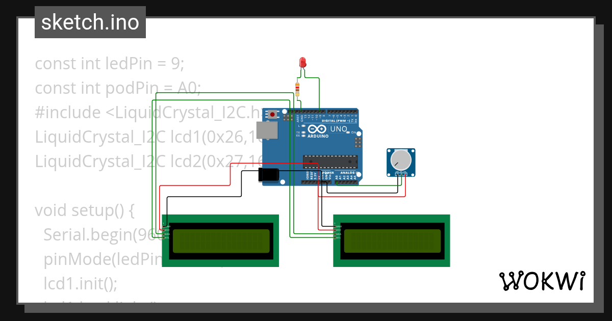 Multi - Wokwi ESP32, STM32, Arduino Simulator