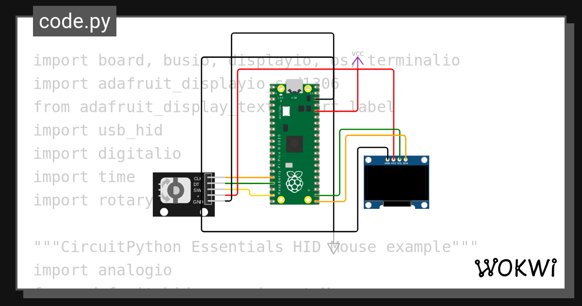 Macro Keyboard Wokwi Esp32 Stm32 Arduino Simulator 7400