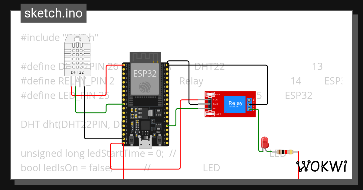 project1 - Wokwi ESP32, STM32, Arduino Simulator