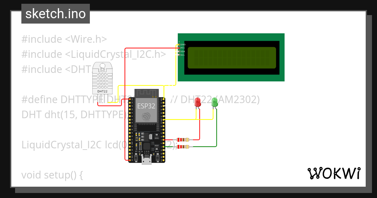 RE23288 LAB2 - Wokwi ESP32, STM32, Arduino Simulator