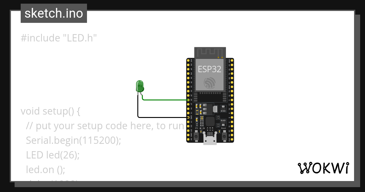 oop练习 - Wokwi ESP32, STM32, Arduino Simulator oop练习 - Wokwi ESP32, STM32, Arduino Simulator