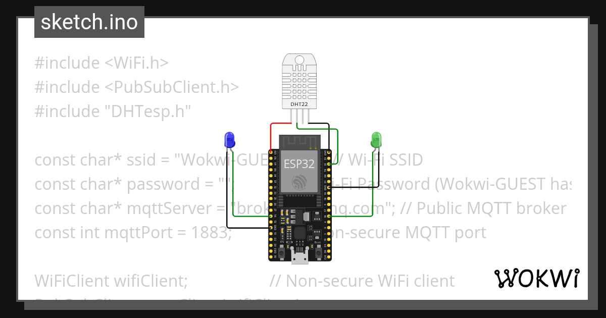 noSSL_ESP1 - Wokwi ESP32, STM32, Arduino Simulator