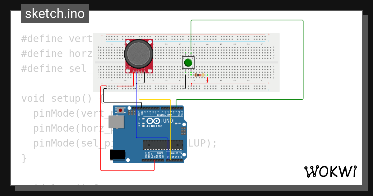Analog Joystick - Wokwi ESP32, STM32, Arduino Simulator Analog Joystick - Wokwi ESP32, STM32, Arduino Simulator