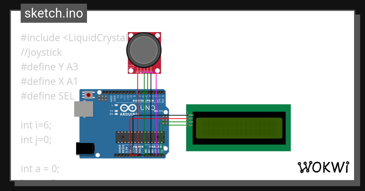 Joystick - Wokwi ESP32, STM32, Arduino Simulator