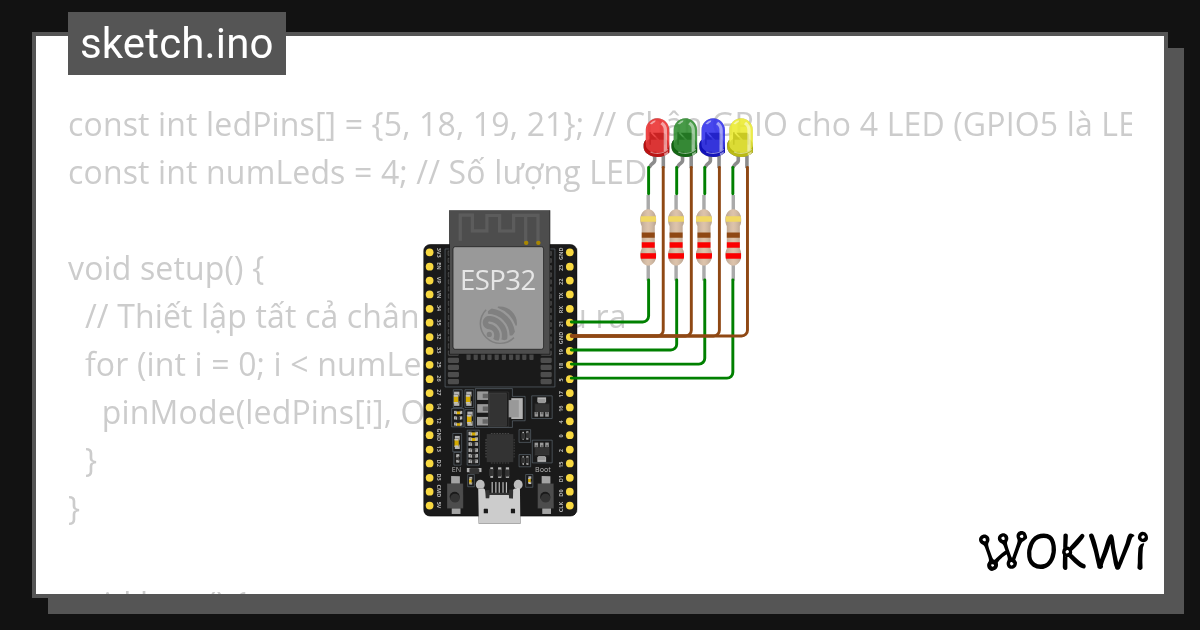 Bai_13_iot - Wokwi ESP32, STM32, Arduino Simulator