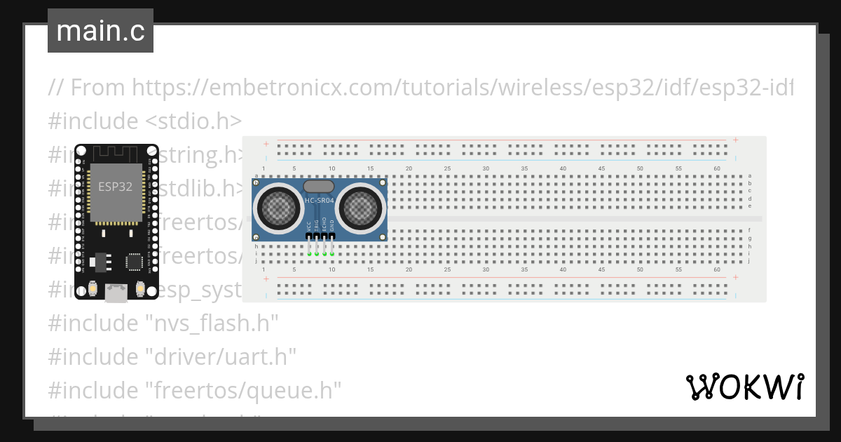 Wokwi - Online ESP32, STM32, Arduino Simulator