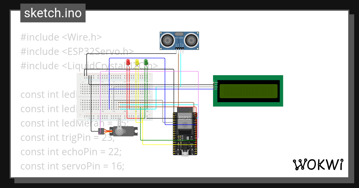 UPRAK - Wokwi ESP32, STM32, Arduino Simulator