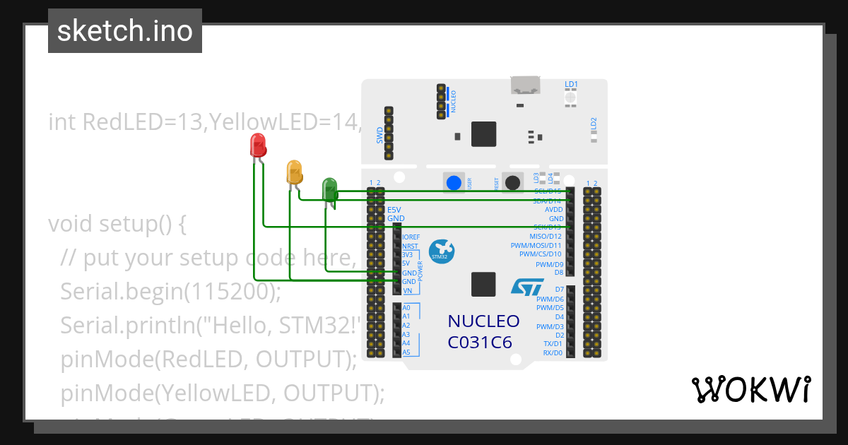 Wokwi Online Esp32 Stm32 Arduino Simulator 