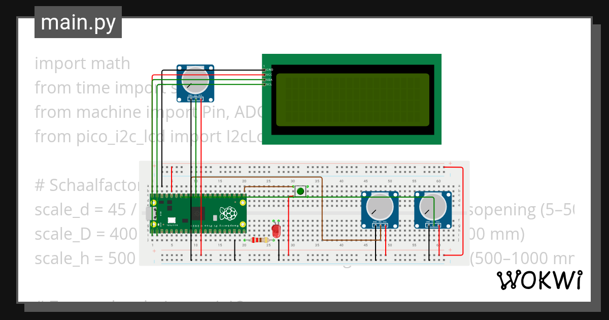 Opdracht 5 programma - Wokwi ESP32, STM32, Arduino Simulator