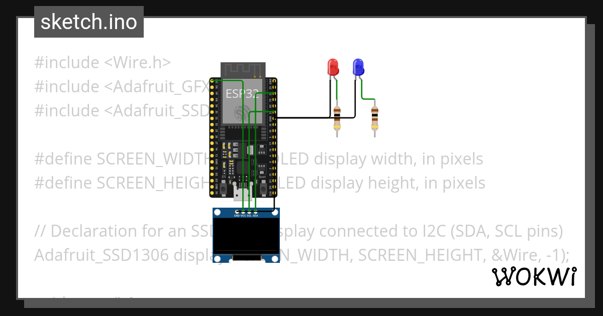 blink_cpp - Wokwi ESP32, STM32, Arduino Simulator